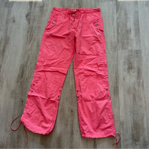 Steve & Barry's | Pants & Jumpsuits | Steve Barrys Hot Pink Cargo Pants ...